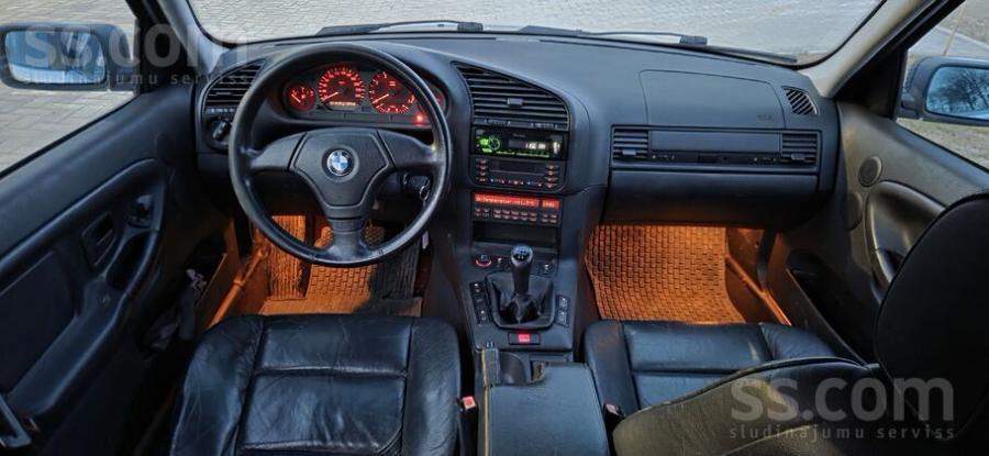 BMW 320 1998 in Tukums, with an engine capacity of 2.00 L and mileage of 321 thousand km for 4100 €, photo 8 on AUTOMOTO.COM.LV