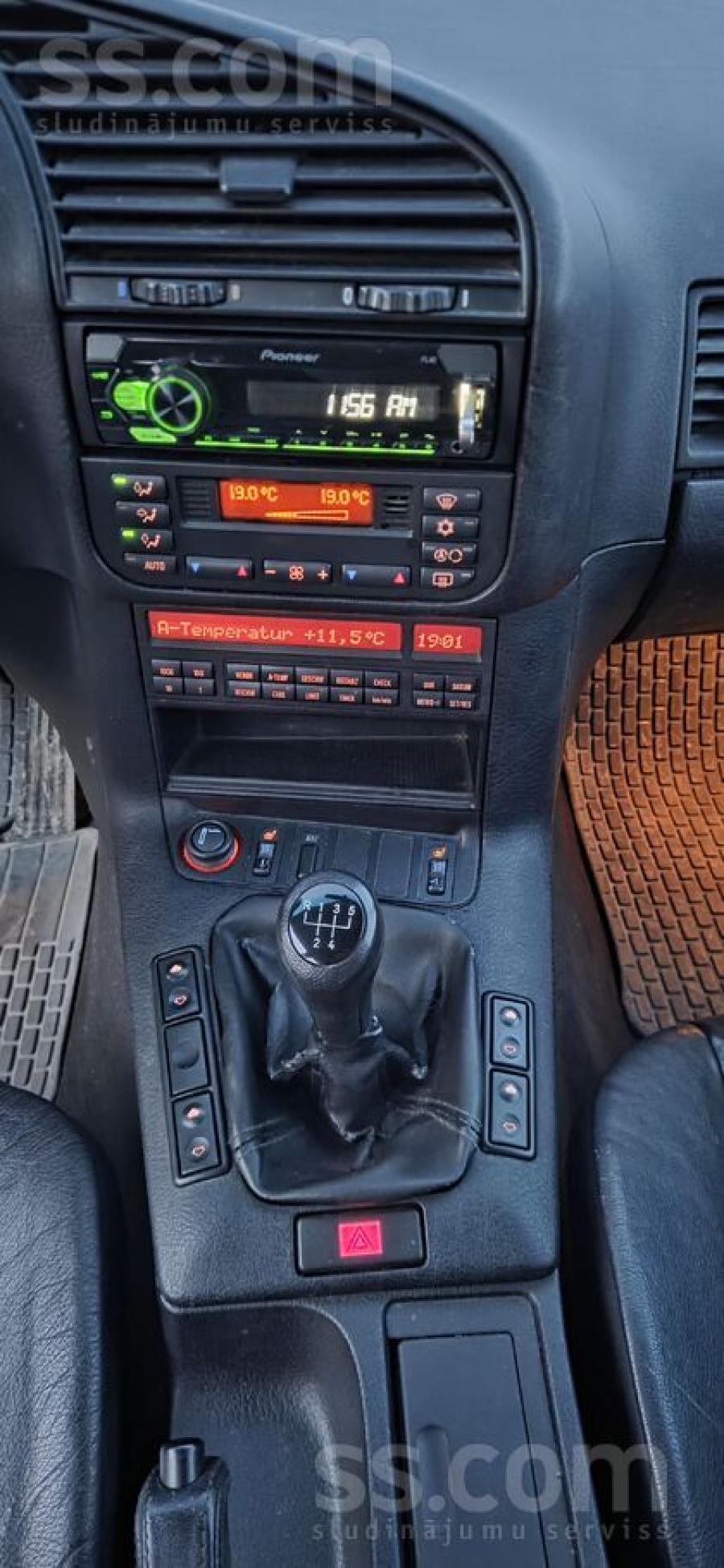 BMW 320 1998 in Tukums, with an engine capacity of 2.00 L and mileage of 321 thousand km for 4100 €, photo 9 on AUTOMOTO.COM.LV