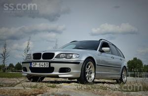 BMW 320 2001 Jelgava, ar dzinēja tilpumu 2.00 L un nobraukumu 353 tūkst. km par 4700 €, foto 5 vietnē AUTOMOTO.COM.LV