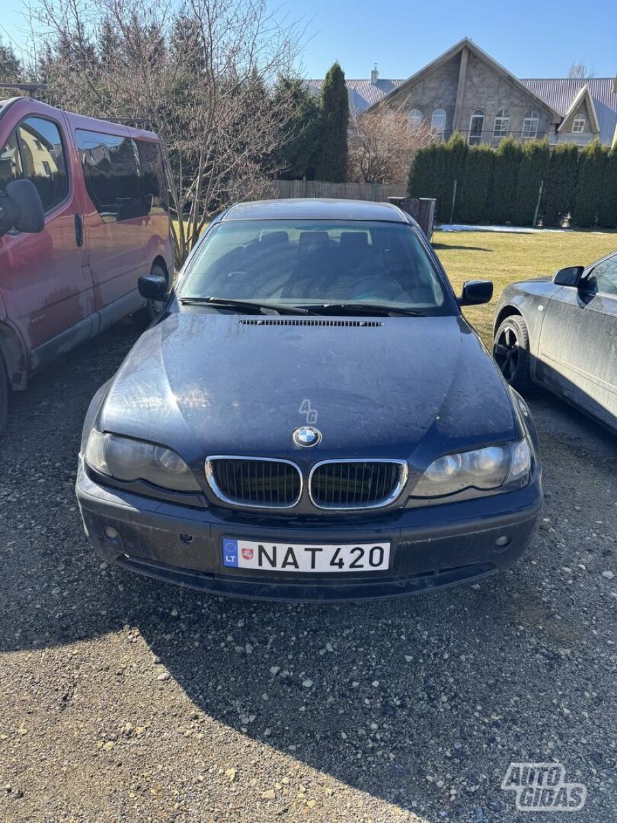 BMW 320 2001 in Siauliai, with an engine capacity of 2.00 L and mileage of 300 thousand km for 650 €, photo 2 on AUTOMOTO.COM.LV