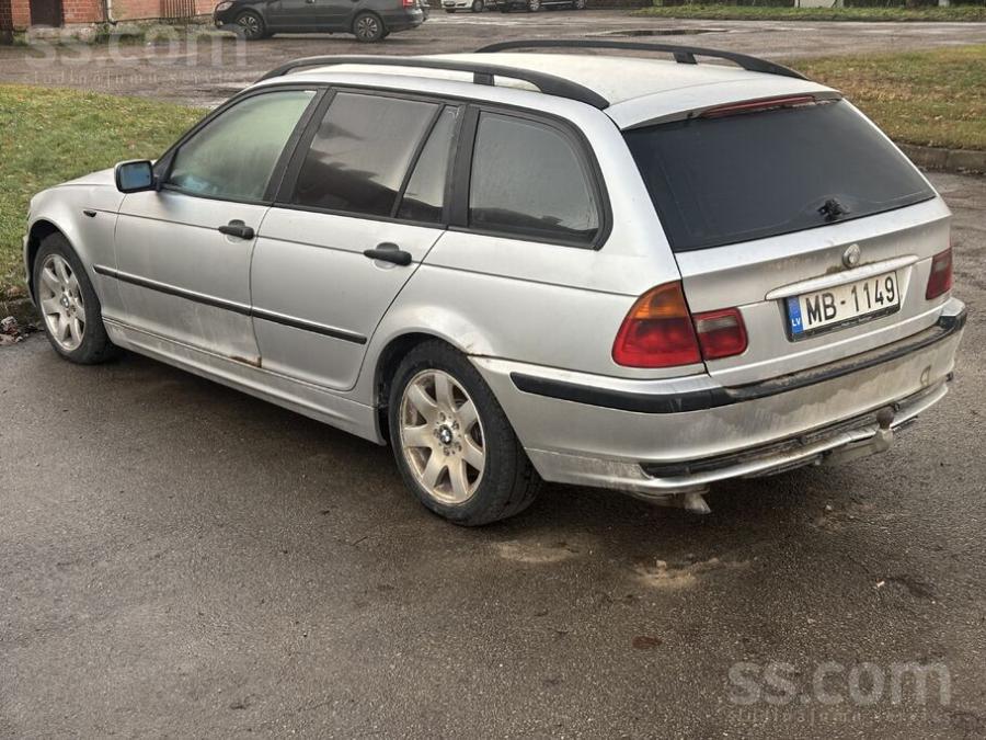 BMW 320 2002 in Saldus, with an engine capacity of 2.00 L and mileage of 400 thousand km for 800 €, photo 2 on AUTOMOTO.COM.LV