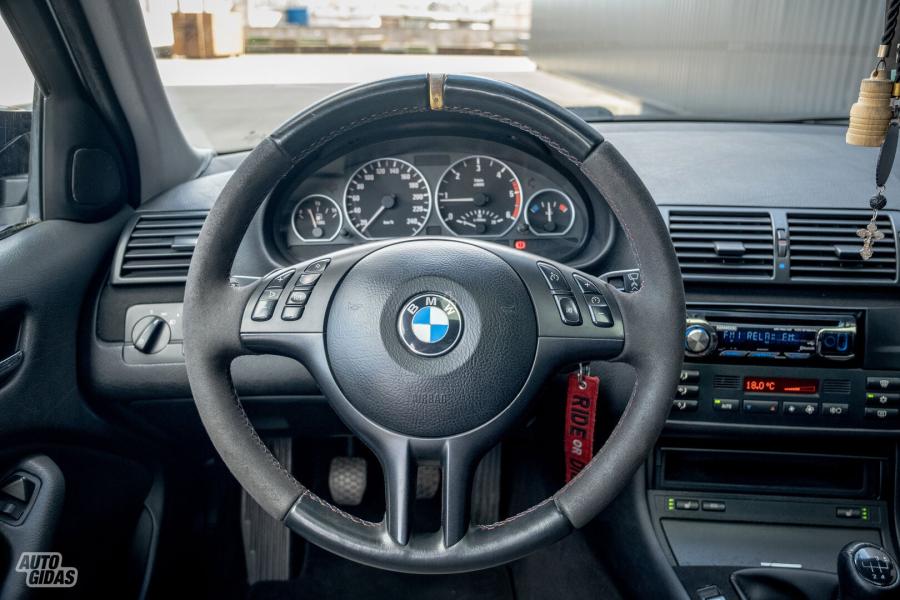 BMW 320 2002 in Mazeikiai, with an engine capacity of 2.00 L and mileage of 325 thousand km for 4650 €, photo 16 on AUTOMOTO.COM.LV