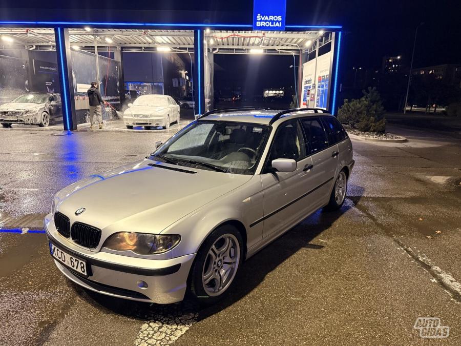 BMW 320 2002 in Vilnius, with an engine capacity of 2.00 L and mileage of 123 thousand km for 1300 €, photo 6 on AUTOMOTO.COM.LV