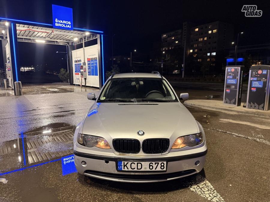 BMW 320 2002 in Vilnius, with an engine capacity of 2.00 L and mileage of 123 thousand km for 1300 €, photo 7 on AUTOMOTO.COM.LV