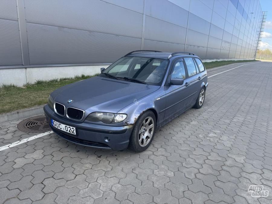 BMW 320 2003 in Vilnius, with an engine capacity of 2.00 L and mileage of 348 thousand km for 980 €, photo 1 on AUTOMOTO.COM.LV