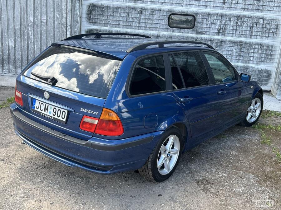 BMW 320 2003 in Kaunas, with an engine capacity of 2.00 L and mileage of 362 thousand km for 1350 €, photo 10 on AUTOMOTO.COM.LV