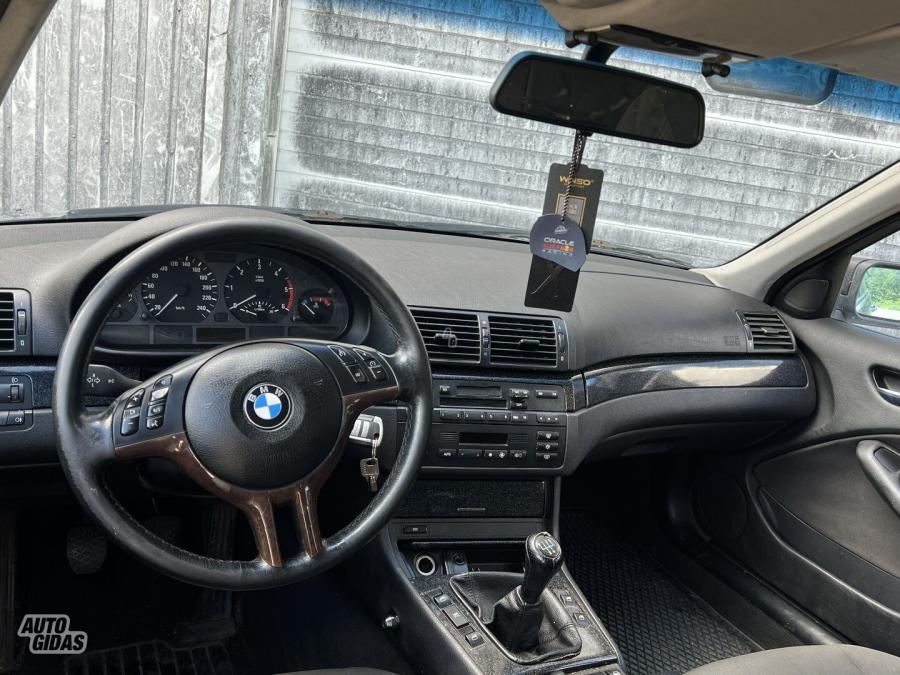 BMW 320 2003 in Kaunas, with an engine capacity of 2.00 L and mileage of 362 thousand km for 1350 €, photo 16 on AUTOMOTO.COM.LV