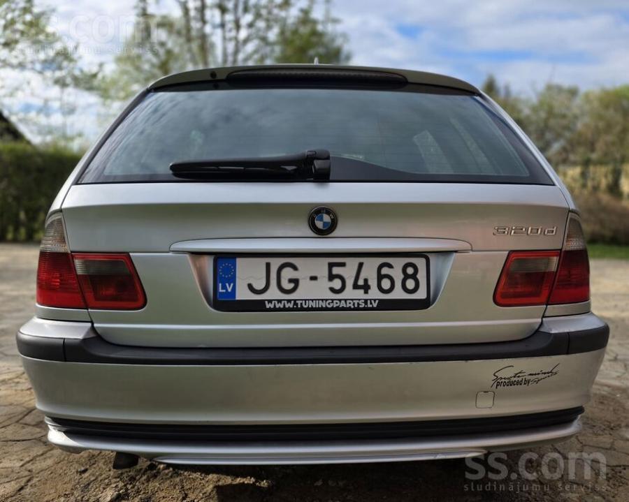 BMW 320 2003 Bauska, ar dzinēja tilpumu 2.00 L un nobraukumu 350 tūkst. km par 2200 €, foto 10 vietnē AUTOMOTO.COM.LV