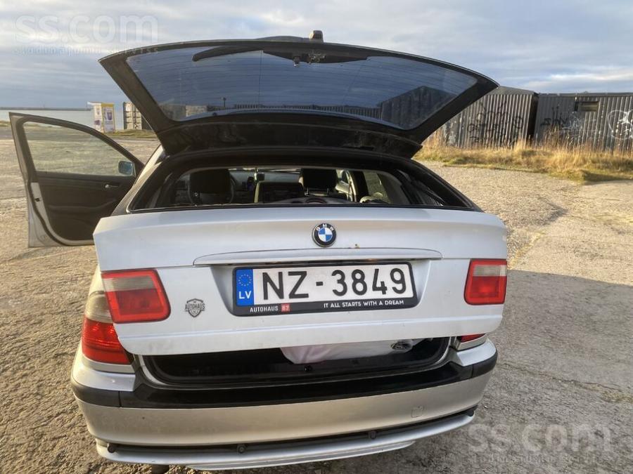 BMW 320 2004 in Liepaja, with an engine capacity of 2.00 L and mileage of 456 thousand km for 1400 €, photo 2 on AUTOMOTO.COM.LV