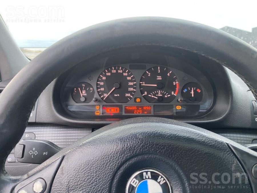 BMW 320 2004 in Liepaja, with an engine capacity of 2.00 L and mileage of 456 thousand km for 1400 €, photo 8 on AUTOMOTO.COM.LV