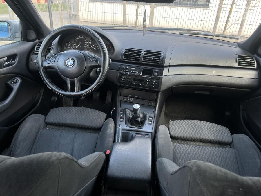 BMW 320 2005 in Kaunas, with an engine capacity of 2.00 L and mileage of 389 thousand km for 1350 €, photo 15 on AUTOMOTO.COM.LV