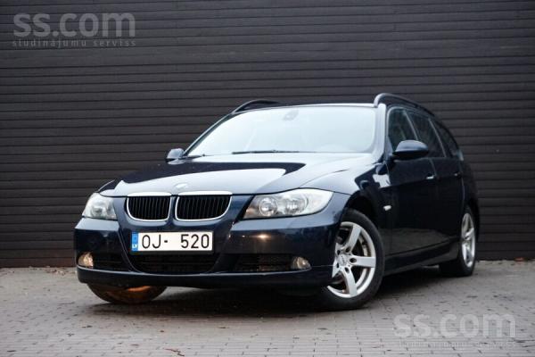 BMW 320 2006 in Riga, with an engine capacity of 2.00 L and mileage of 344 thousand km for 4490 €, photo 1 on AUTOMOTO.COM.LV
