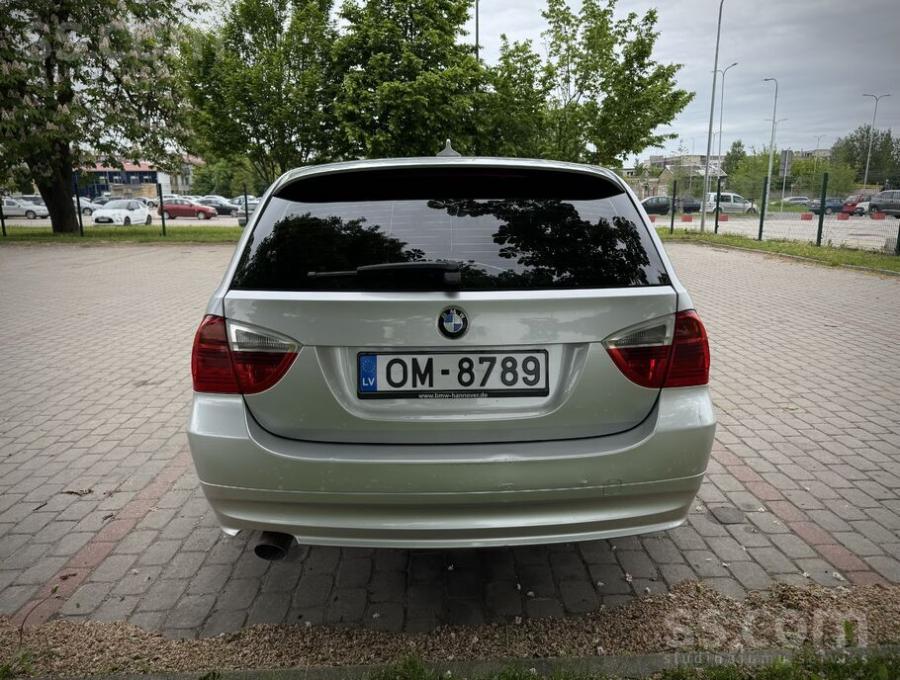 BMW 320 2007 in Jelgava, with an engine capacity of 2.00 L and mileage of 319 thousand km for 4190 €, photo 6 on AUTOMOTO.COM.LV