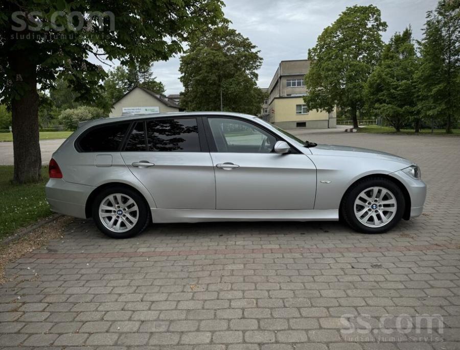 BMW 320 2007 in Jelgava, with an engine capacity of 2.00 L and mileage of 319 thousand km for 4190 €, photo 8 on AUTOMOTO.COM.LV
