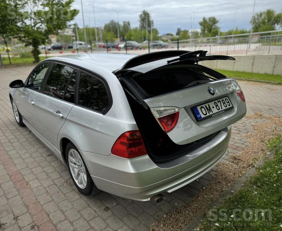 BMW 320 2007 in Jelgava, with an engine capacity of 2.00 L and mileage of 319 thousand km for 4190 €, photo 10 on AUTOMOTO.COM.LV