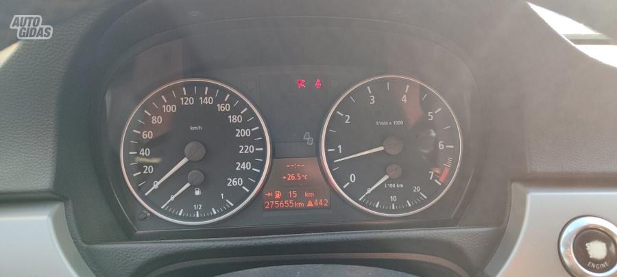 BMW 320 2007 in Vievis, with an engine capacity of 2.00 L and mileage of 276 thousand km for 1250 €, photo 8 on AUTOMOTO.COM.LV