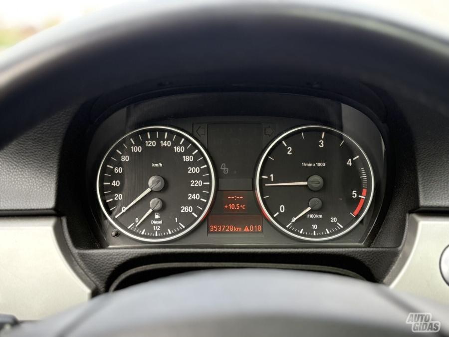 BMW 320 2007 in Vilnius, with an engine capacity of 2.00 L and mileage of 354 thousand km for 1800 €, photo 14 on AUTOMOTO.COM.LV