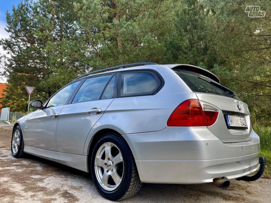 BMW 320 2007 in Kaunas, with an engine capacity of 2.00 L and mileage of 340 thousand km for 2150 €, photo 15 on AUTOMOTO.COM.LV