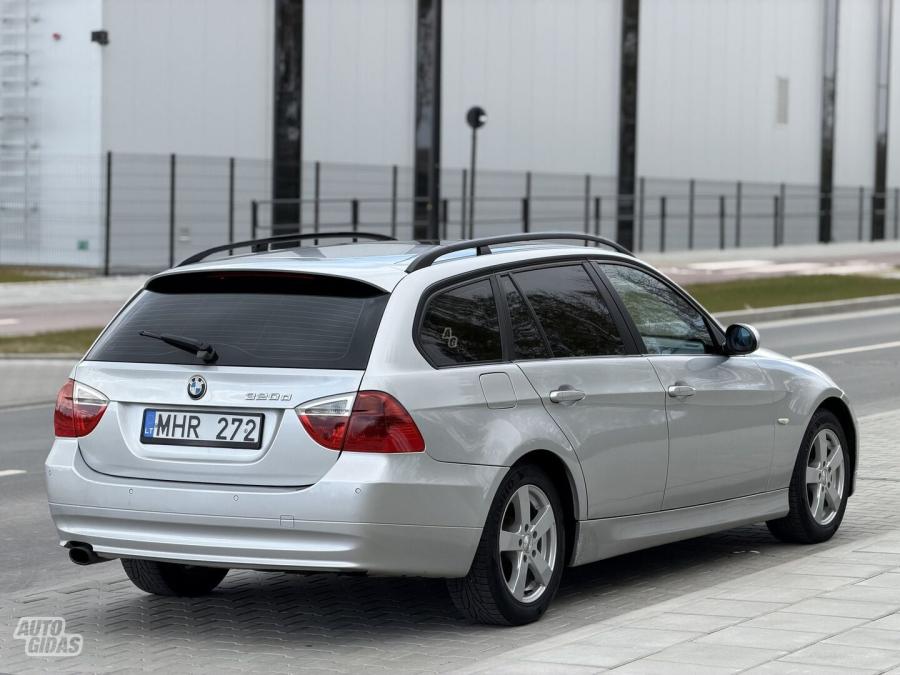 BMW 320 2008 in Vilnius, with an engine capacity of 2.00 L and mileage of 341 thousand km for 2399 €, photo 10 on AUTOMOTO.COM.LV