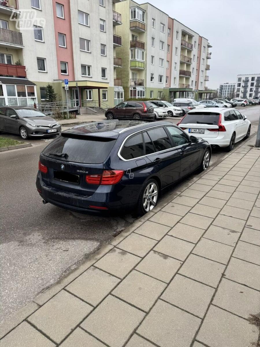 BMW 320 2013 in Vilnius, with an engine capacity of 2.00 L and mileage of 307 thousand km for 6900 €, photo 5 on AUTOMOTO.COM.LV