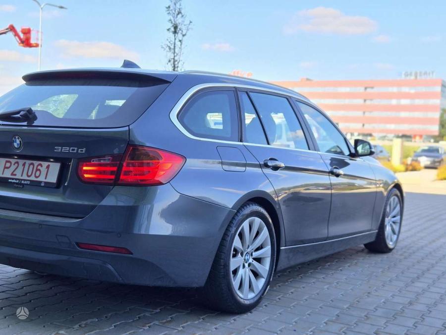 BMW 320 2013 in Vilnius, with an engine capacity of 2.00 L and mileage of 381 thousand km for 5999 €, photo 6 on AUTOMOTO.COM.LV