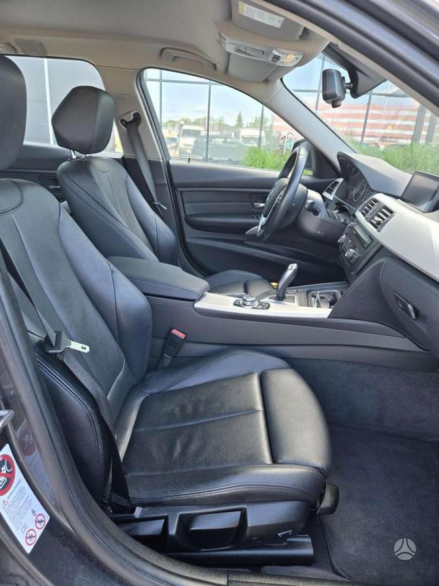 BMW 320 2013 in Vilnius, with an engine capacity of 2.00 L and mileage of 381 thousand km for 5999 €, photo 14 on AUTOMOTO.COM.LV