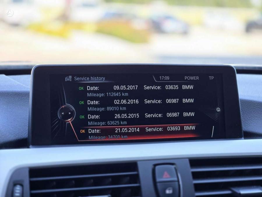 BMW 320 2013 in Vilnius, with an engine capacity of 2.00 L and mileage of 381 thousand km for 5999 €, photo 34 on AUTOMOTO.COM.LV