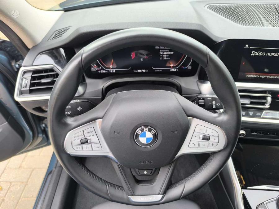 BMW 320 2021 in Vilnius, with an engine capacity of 2.00 L and mileage of 156 thousand km for 23000 €, photo 19 on AUTOMOTO.COM.LV