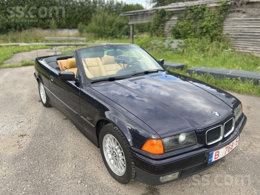 Violet BMW 320 1994 in Riga, with an engine capacity of 2.00 L and mileage of 234 thousand km for 5990 €, photo 1 on AUTOMOTO.COM.LV