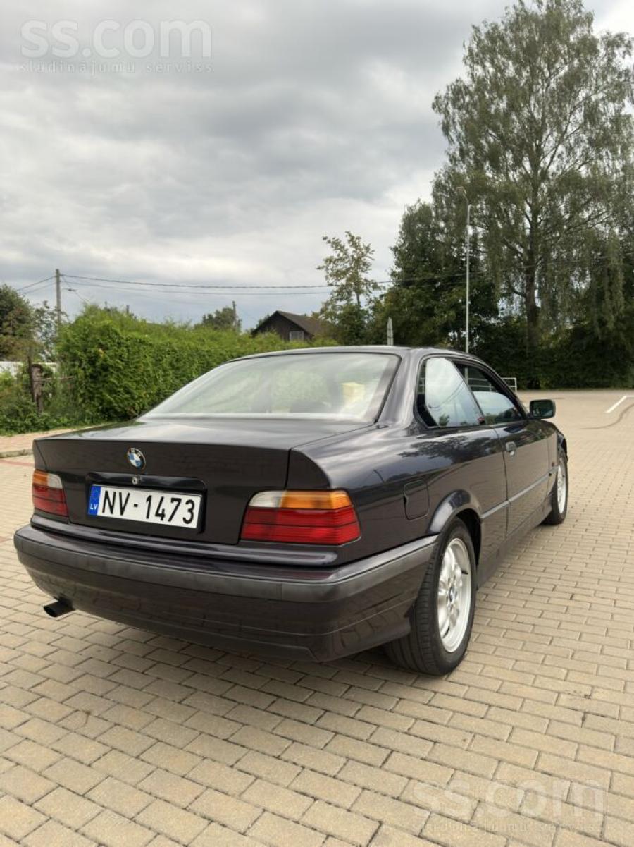 Violet BMW 320 1994 in Ogre, with an engine capacity of 2.00 L and mileage of 251 thousand km for 6125 €, photo 6 on AUTOMOTO.COM.LV