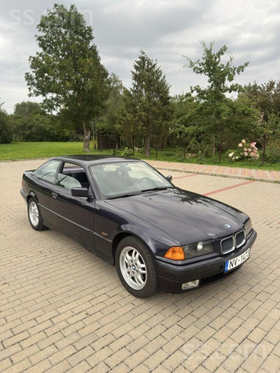 Violet BMW 320 1994 in Ogre, with an engine capacity of 2.00 L and mileage of 251 thousand km for 6125 €, photo 7 on AUTOMOTO.COM.LV