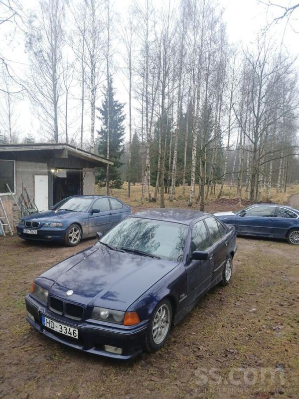 Violets BMW 320 1996 Bauska, ar dzinēja tilpumu 2.00 L un nobraukumu 350 tūkst. km par 1800 €, foto 1 vietnē AUTOMOTO.COM.LV