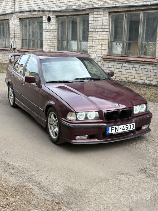 Фиолетовый БМВ 320 1996 в Лиепая, объемом двигателя 2.00 л и пробегом 398 тыс. км за 3300 €, фото 1 на AUTOMOTO.COM.LV