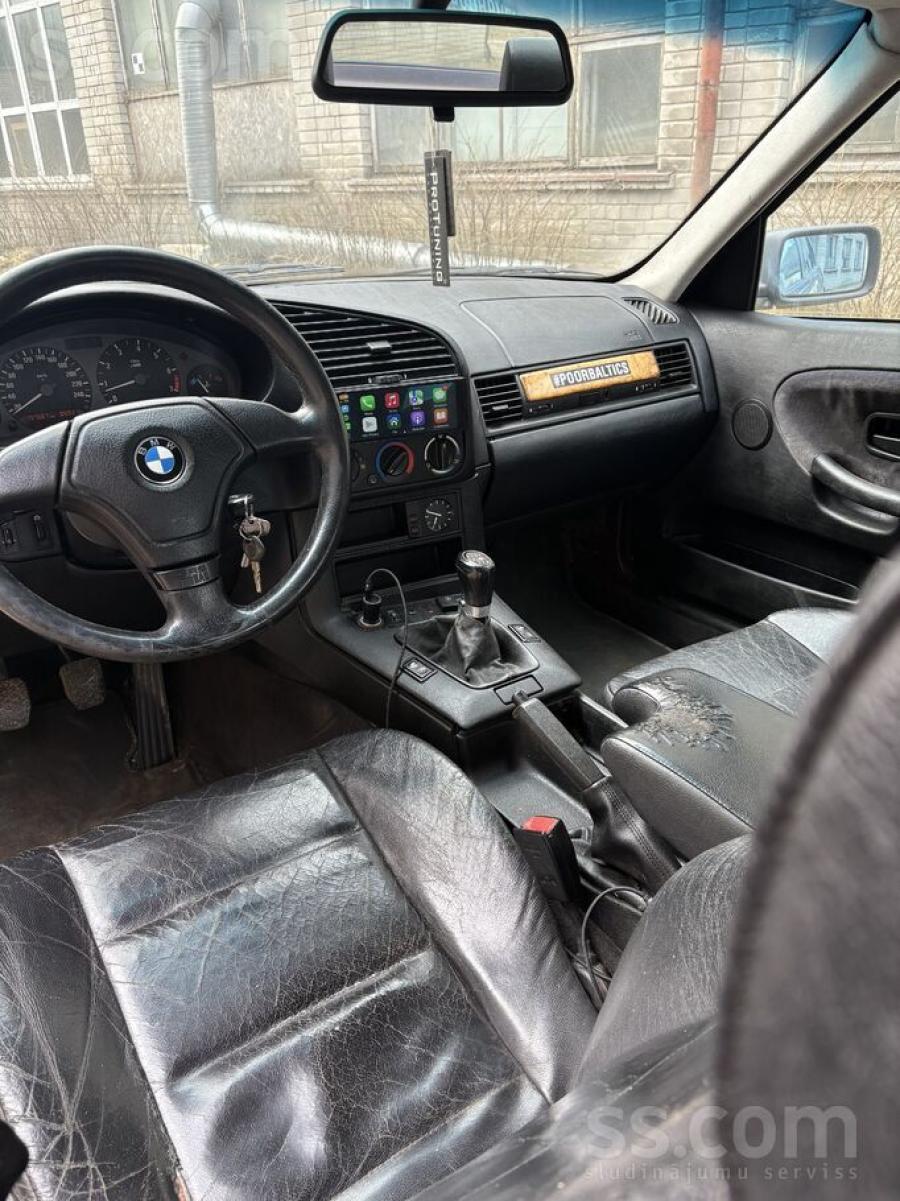 Violets BMW 320 1996 Liepāja, ar dzinēja tilpumu 2.00 L un nobraukumu 398 tūkst. km par 3300 €, foto 11 vietnē AUTOMOTO.COM.LV
