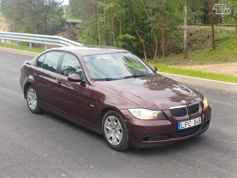Violet BMW 320 2007 in Kaunas, with an engine capacity of 2.00 L and mileage of 410 thousand km for 1999 €, photo 3 on AUTOMOTO.COM.LV