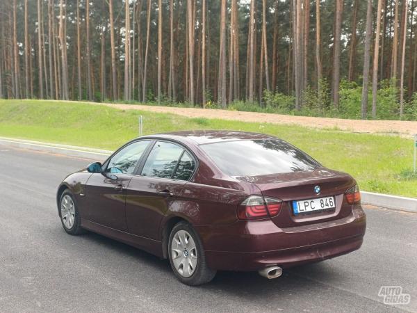 Violet BMW 320 2007 in Kaunas, with an engine capacity of 2.00 L and mileage of 410 thousand km for 1999 €, photo 4 on AUTOMOTO.COM.LV