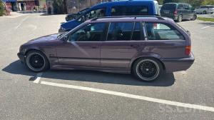 Violets BMW 320 1996 Rīga, ar dzinēja tilpumu 2.00 L un nobraukumu 293 tūkst. km par 2300 €, foto  vietnē AUTOMOTO.COM.LV