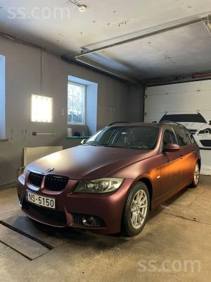 Violets BMW 320 2008 Jēkabpils, ar dzinēja tilpumu 2.00 L un nobraukumu 346 tūkst. km par 4100 €, foto  vietnē AUTOMOTO.COM.LV