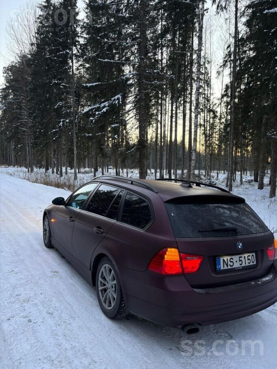 Фиолетовый БМВ 320 2008 в Екабпилс, объемом двигателя 2.00 л и пробегом 346 тыс. км за 4100 €, фото 4 на AUTOMOTO.COM.LV