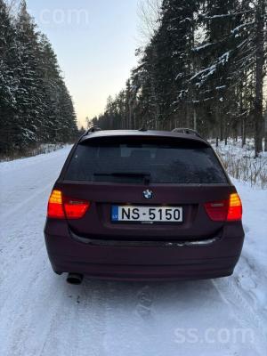 Фиолетовый БМВ 320 2008 в Екабпилс, объемом двигателя 2.00 л и пробегом 346 тыс. км за 4100 €, фото 6 на AUTOMOTO.COM.LV