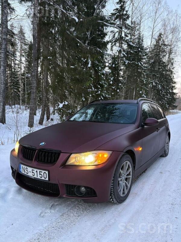 Violet BMW 320 2008 in Jekabpils, with an engine capacity of 2.00 L and mileage of 346 thousand km for 4100 €, photo 7 on AUTOMOTO.COM.LV