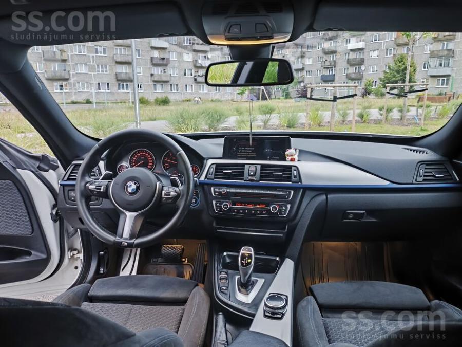 White BMW 320 2013 in Daugavpils, with an engine capacity of 2.00 L and mileage of 0 thousand km for 12500 €, photo 8 on AUTOMOTO.COM.LV
