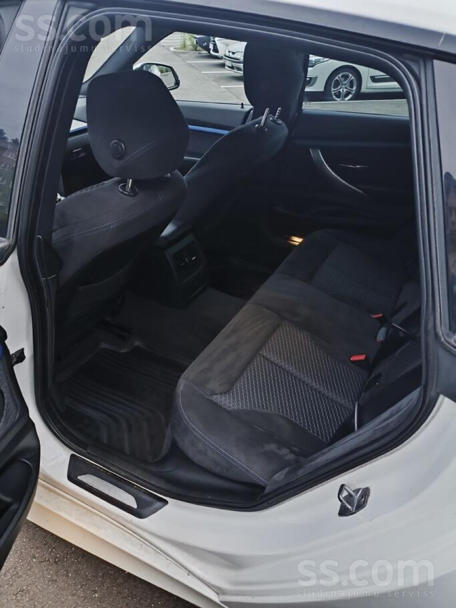 White BMW 320 2013 in Daugavpils, with an engine capacity of 2.00 L and mileage of 0 thousand km for 12500 €, photo 10 on AUTOMOTO.COM.LV