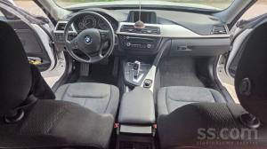 White BMW 320 2015 in Riga, with an engine capacity of 2.00 L and mileage of 181 thousand km for 11999 €, photo 10 on AUTOMOTO.COM.LV