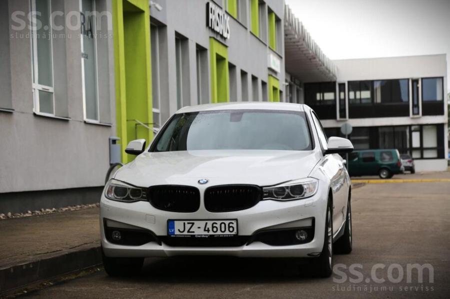 White BMW 320 2015 in Riga, with an engine capacity of 2.00 L and mileage of 183 thousand km for 12495 €, photo 1 on AUTOMOTO.COM.LV