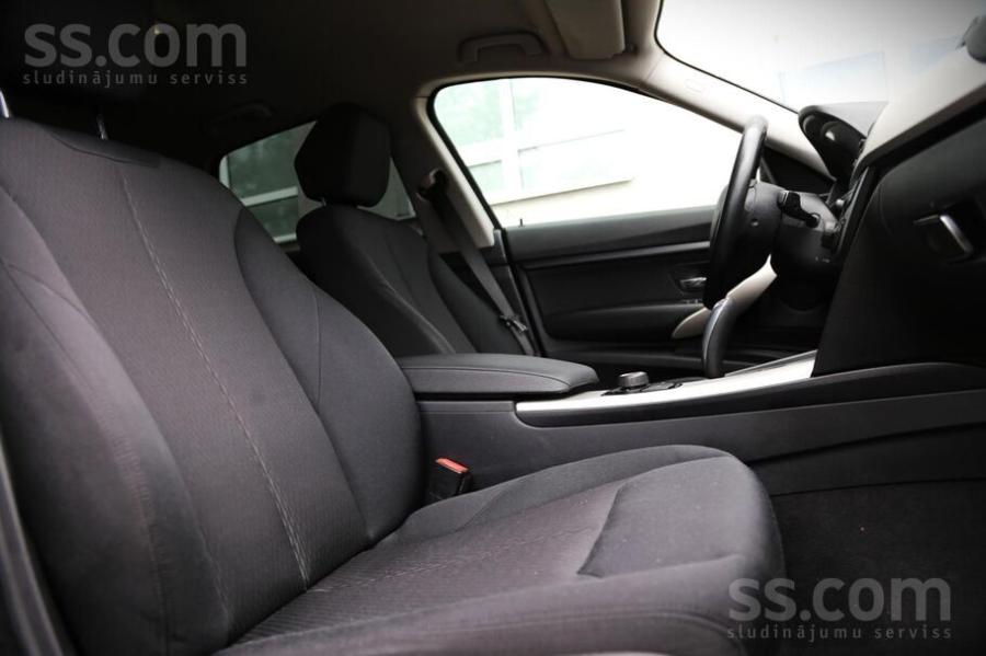 White BMW 320 2015 in Riga, with an engine capacity of 2.00 L and mileage of 183 thousand km for 12495 €, photo 14 on AUTOMOTO.COM.LV