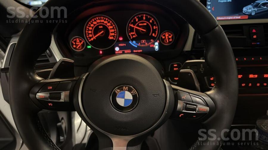 White BMW 320 2016 in Riga, with an engine capacity of 2.00 L and mileage of 250 thousand km for 15490 €, photo 18 on AUTOMOTO.COM.LV