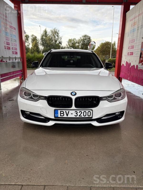 White BMW 320 2013 in Jelgava, with an engine capacity of 2.00 L and mileage of 328 thousand km for 6200 €, photo 1 on AUTOMOTO.COM.LV