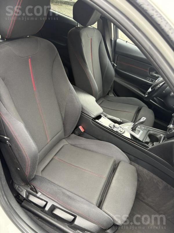 White BMW 320 2013 in Jelgava, with an engine capacity of 2.00 L and mileage of 328 thousand km for 6200 €, photo 9 on AUTOMOTO.COM.LV