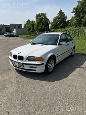 White BMW 320 2001 in Liepaja, with an engine capacity of 2.00 L and mileage of 445 thousand km for 1700 €, photo 3 on AUTOMOTO.COM.LV